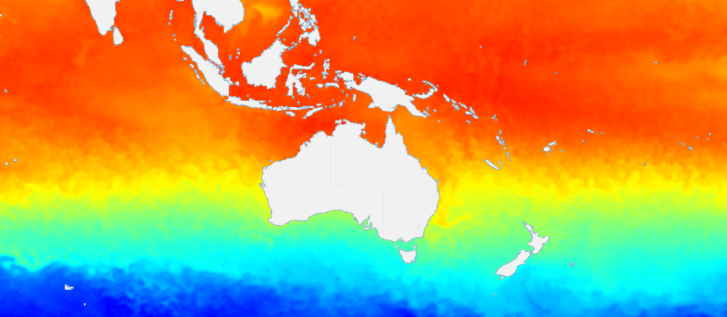 New sea surface temperature (SST) dataset collections available on the ...